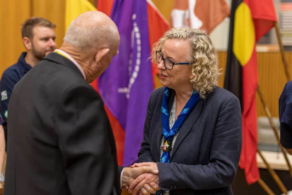 NSW Parliamentarians 'Scarf Up' For Scouting - Scouts NSW