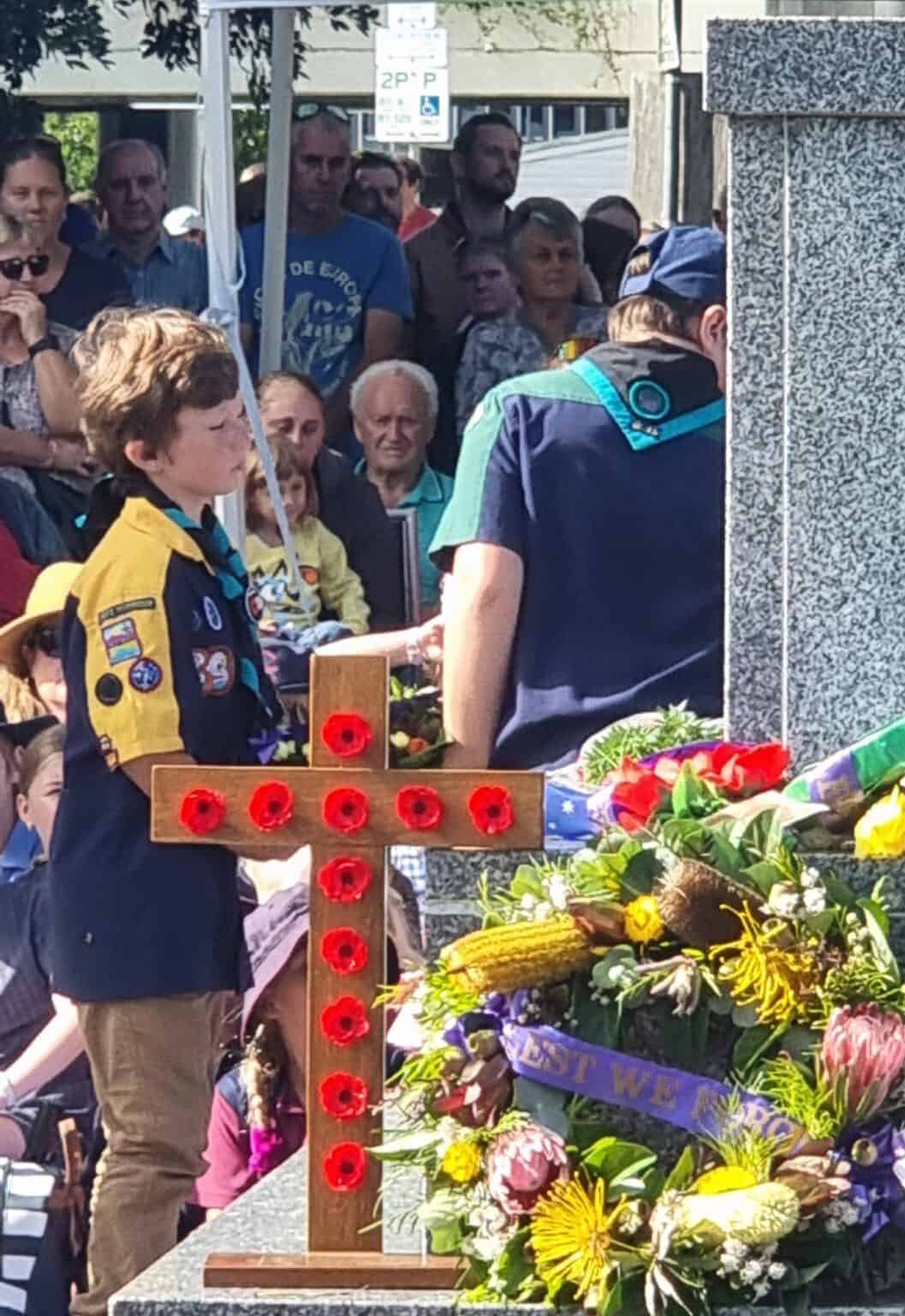 Scouts attend Anzac Day services across NSW - Scouts NSW