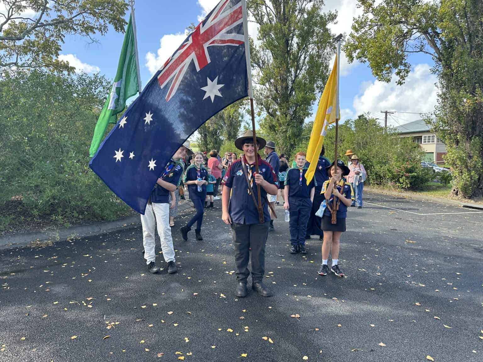 Scouts attend Anzac Day services across NSW - Scouts NSW
