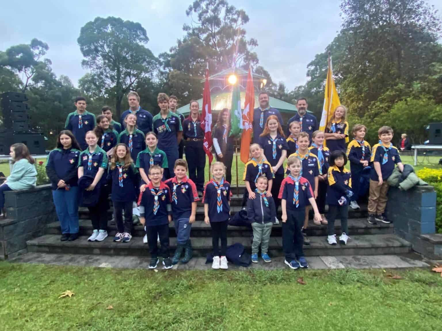 Scouts attend Anzac Day services across NSW - Scouts NSW