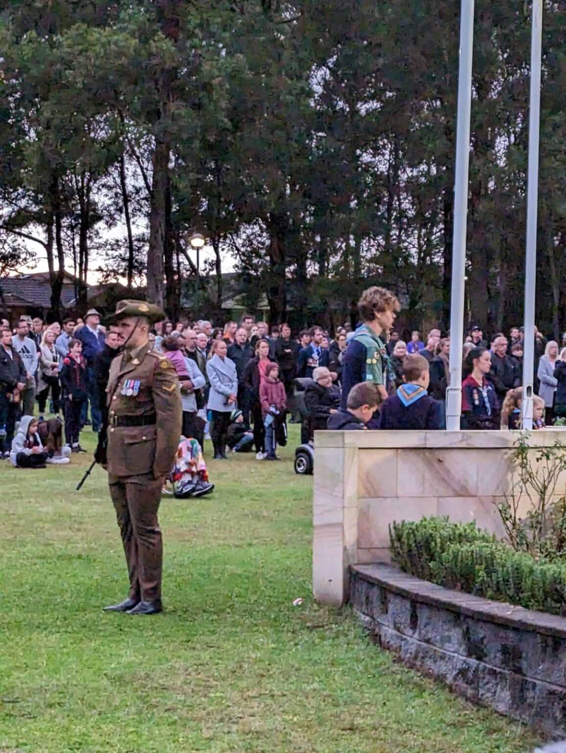 Scouts attend Anzac Day services across NSW - Scouts NSW