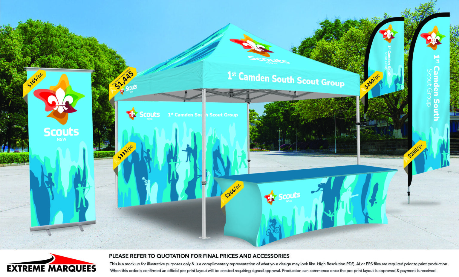 Signage and Visual Merchandising - Scouts NSW